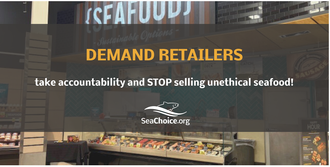 NEW SeaChoice report finds retailers avoid responsibility for seafood ...